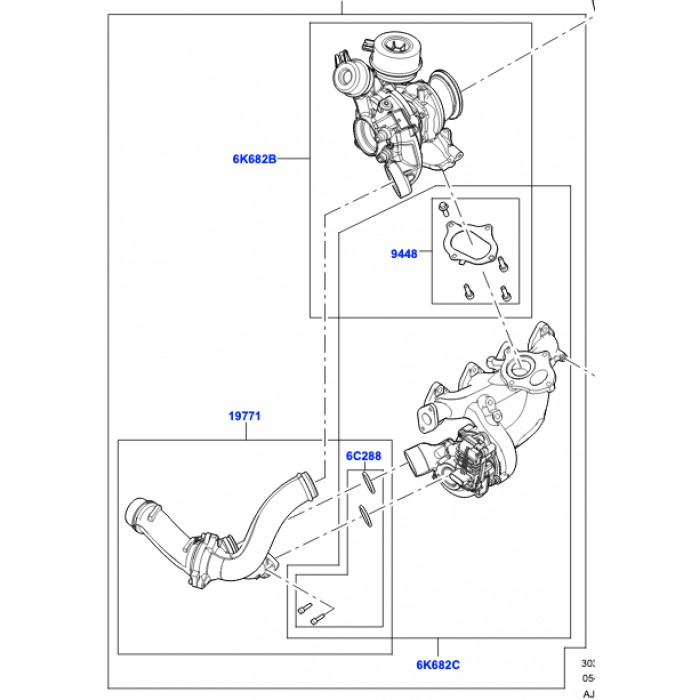 LR094518 | Turbocompressore | Landroverparts.it