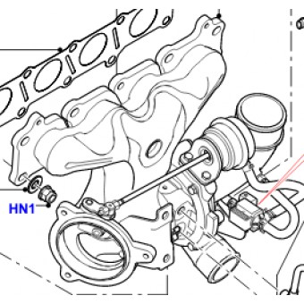 LR074185 | TURBOCOMPRESSORE | Landroverparts.it