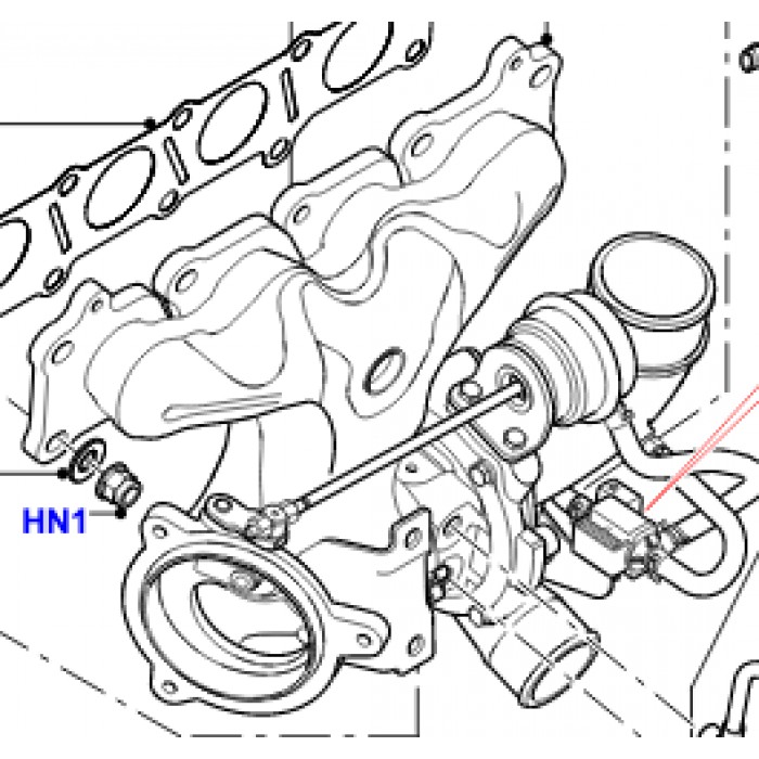 LR074185 | TURBOCOMPRESSORE | Landroverparts.it