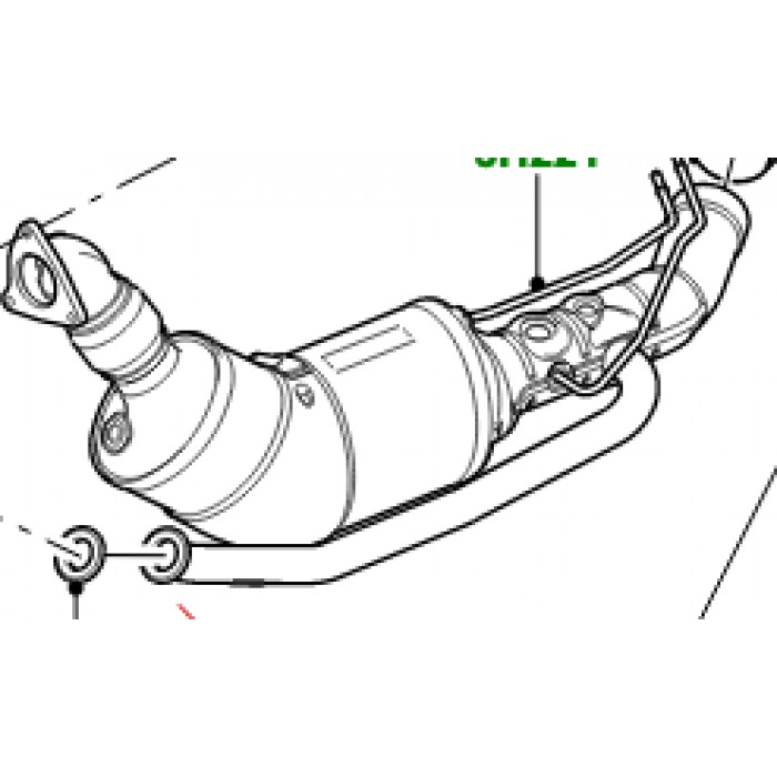 LR072195 | Compl. Filtro Particelle Diesel Emissioni EU6 + DPF ...